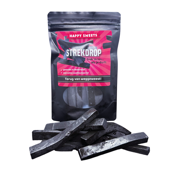 STREKDROP - de lekkerste zak drop! | Bij Sweets & Gifts – Sweets&Gifts